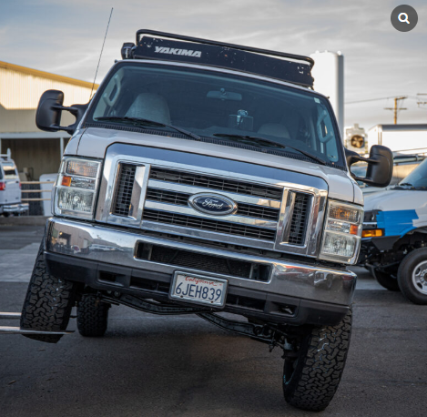 Econoline 5’’ Suspension Lift Kit | Performance Package | Fox Shocks ...