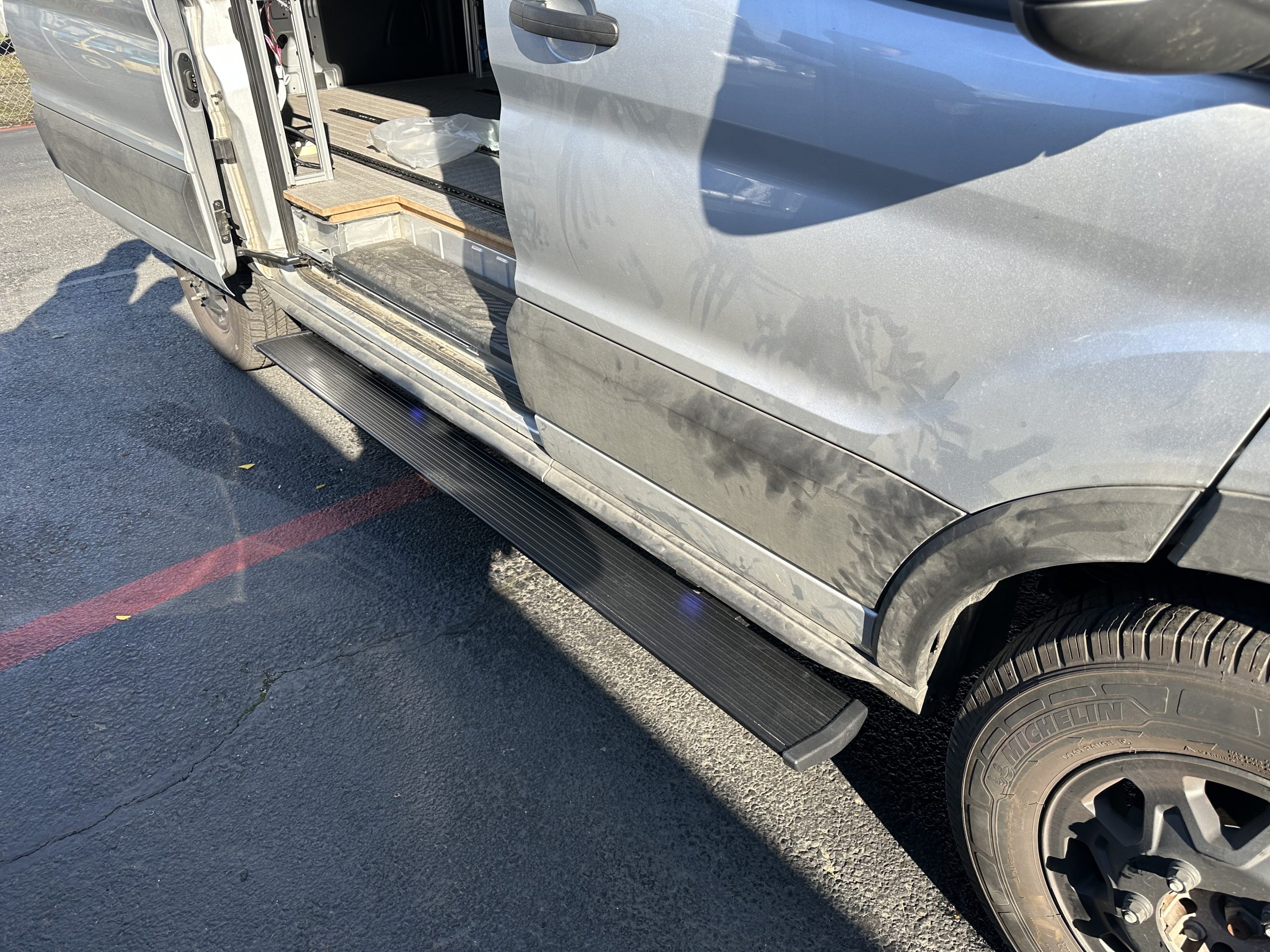 2022-2023 Ford Transit Van Electric Power Step Running Boards Driver ...