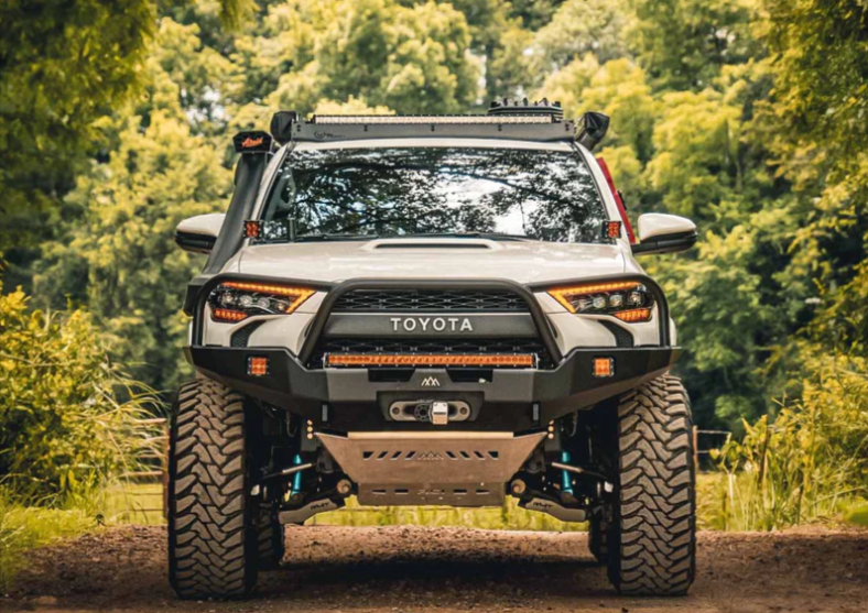 Toyota 4Runner Front Bumper 5th Gen (2014-2022) Hi-Lite Overland [Bull ...