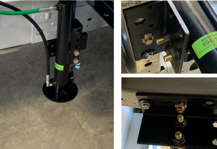 Ford Econoline E-350 Leveling System – Bolt-On Bigfoot Hydraulic Kit ...