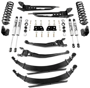 Ford Econoline E350/E450 6" Suspension Lift Kit with Leaf Springs & Fox ...