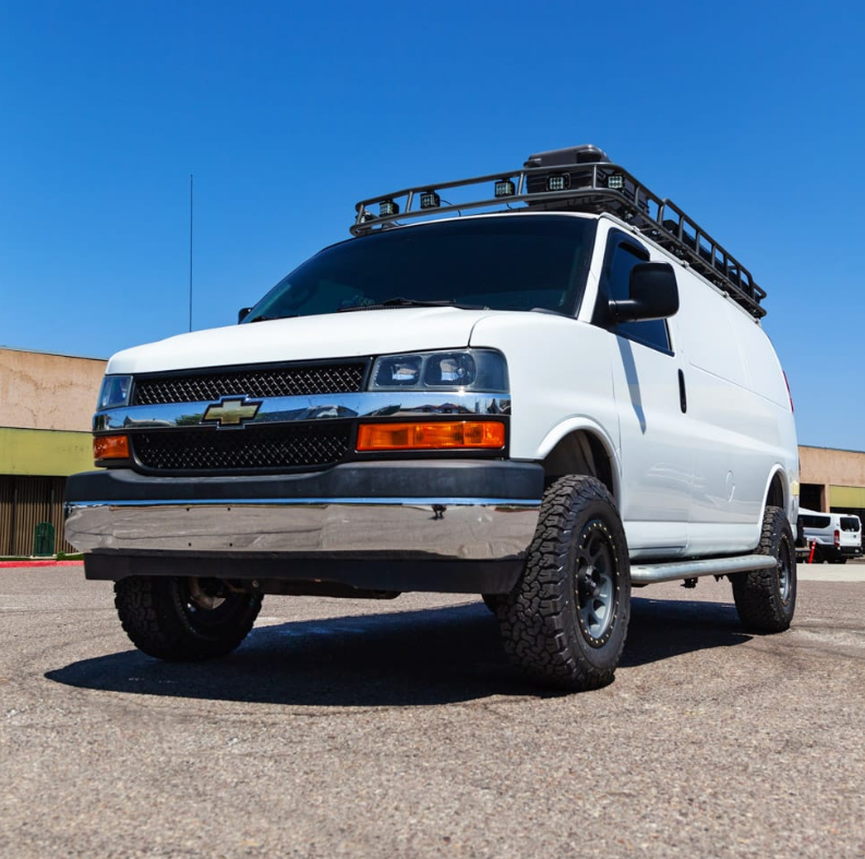Chevrolet Express/GMC Savana Weldtec 3’’ Lift Kit - BigDickOffroad.com